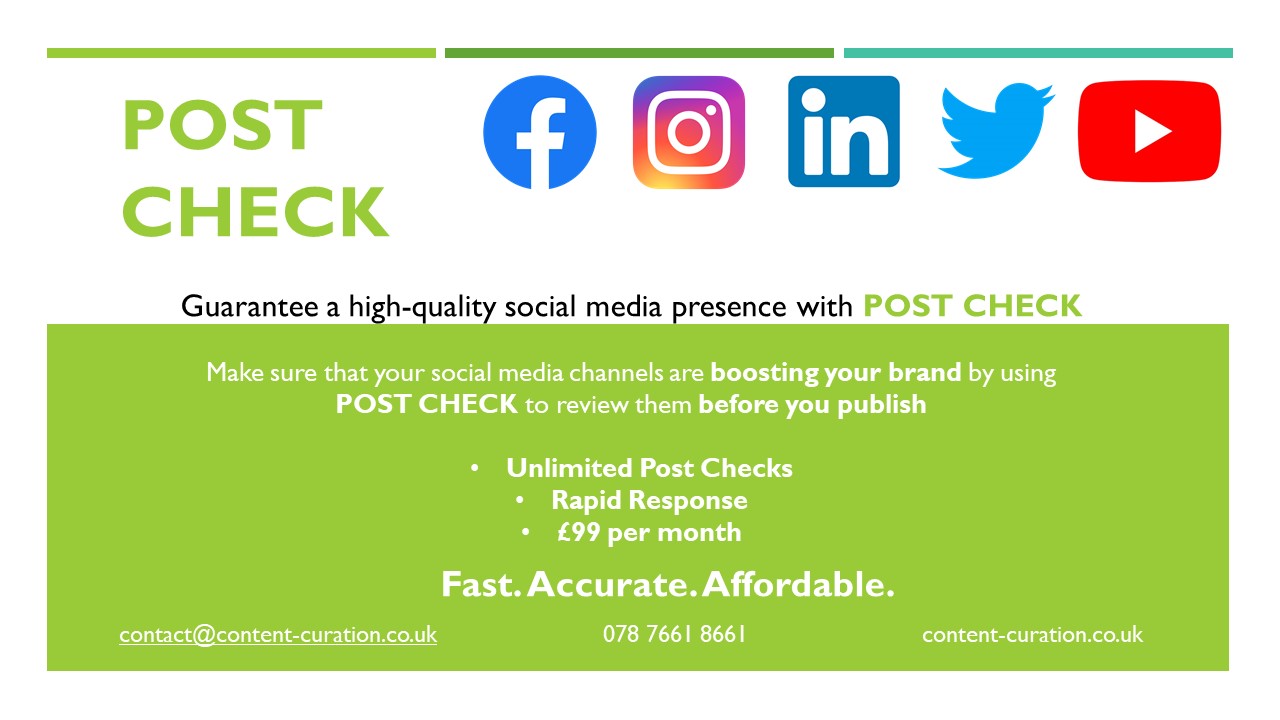 Social Media Management – Content Curation